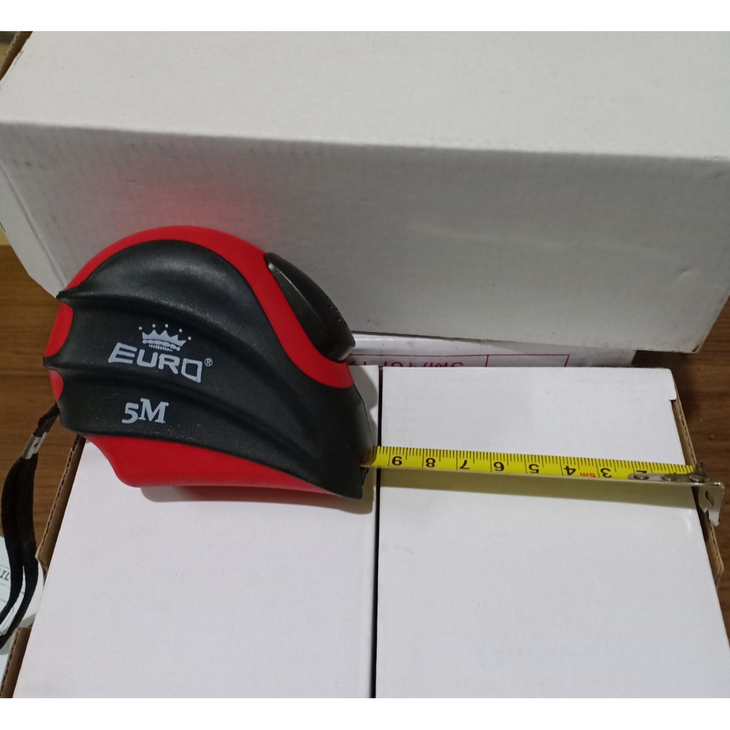 Jual Meteran Auto Lock 5 Meter / Meteran Otomatis Kunci | Shopee Indonesia