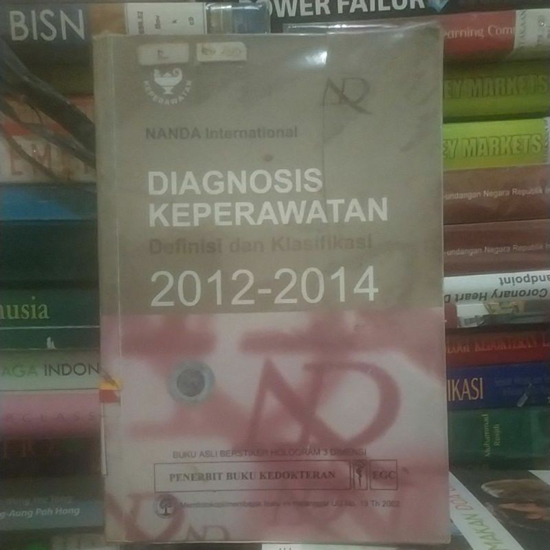 Jual Diagnosis Keperawatan Definisi dan Klasifikasi | Shopee Indonesia