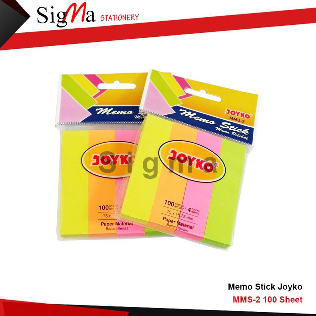 Jual Memo Stick / Sticky Note / Kertas Memo / Memo Tempel Joyko MMS-2 ...