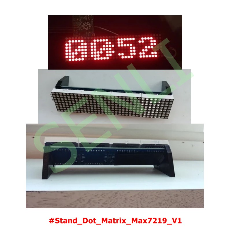 Jual Stand Dudukan Kaki Module LED Max7219 Dot Matrix V1 | Shopee Indonesia