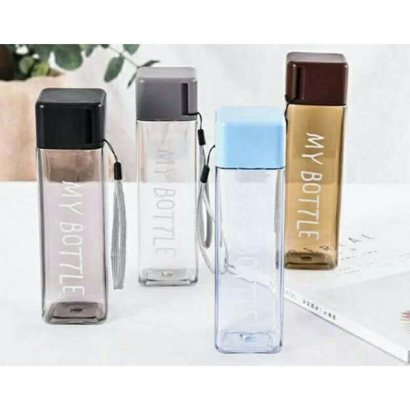 Jual Botol Minum / MY BOTTLE New Tutup Segi Empat[ My Bottle Kotak ] JK ...