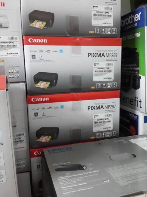 Jual PRINTER Canon PIXMA MP287 / MP 287 RESMI 3IN1 PRINT SCAN COPY ...