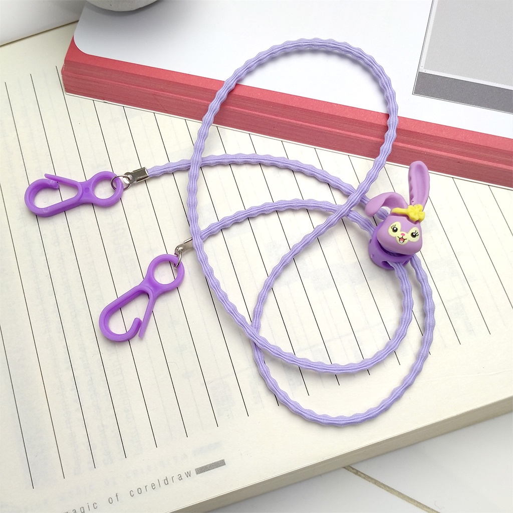 Jual ( TMPL 1 ) (COD) KALUNG CLAY STRAP MASKER ANAK DEWASA || STRAP ...