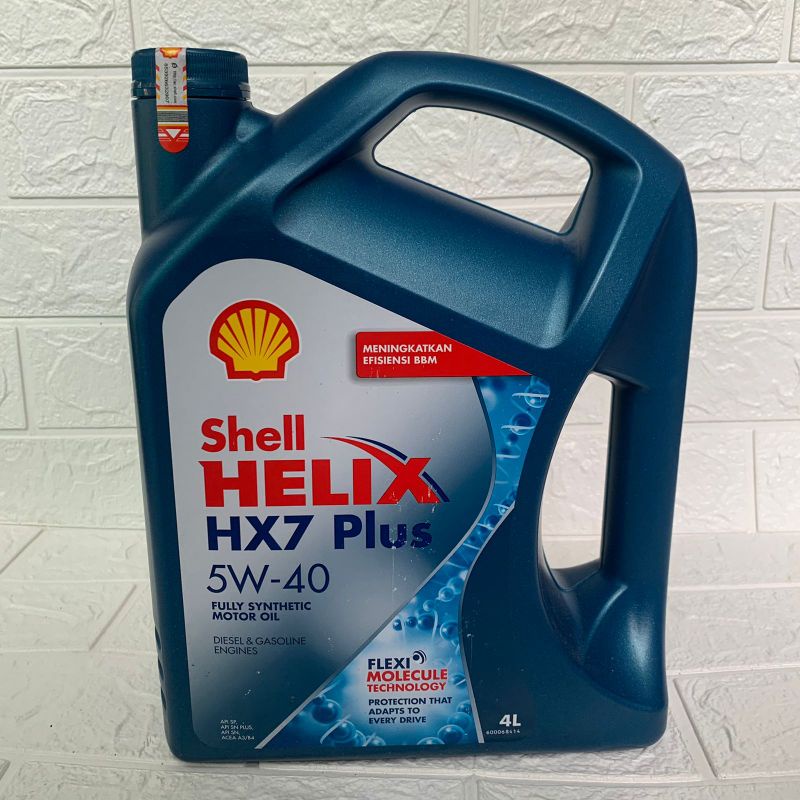 Jual Shell Helix HX7 Plus 5W 40 Motor Oil | Shopee Indonesia