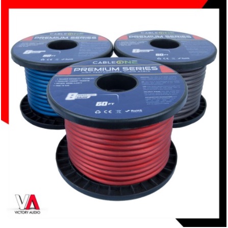Jual Kabel Power 8 AWG CableONE PREMIUM SERIES Stroom Cable Accu 8 ...