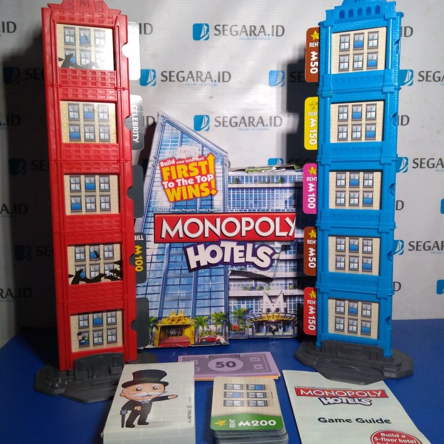 Jual Board Games Monopoly Hotels by Hasbro Gaming | Shopee Indonesia