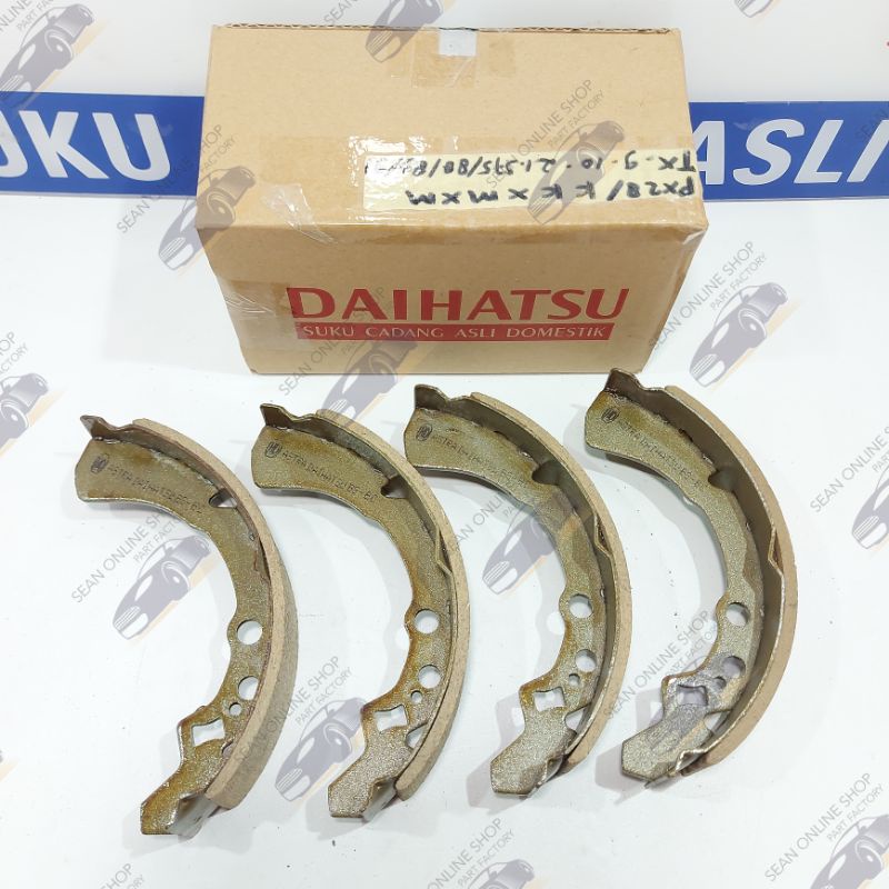 Jual Brake Shoe - Kampas Rem Belakang Daihatsu Hijet S75 Zebra S88 S89 Espass S91 S92 Ori Astra ...