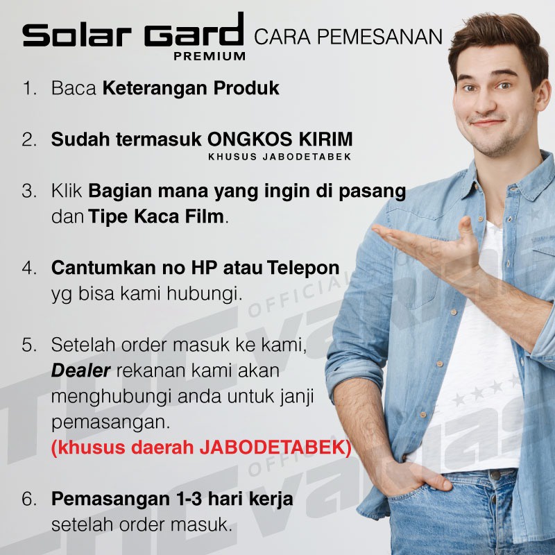 Jual VW Scirocco Kaca Film Solar Guard LX Black Phantom Small Car ...