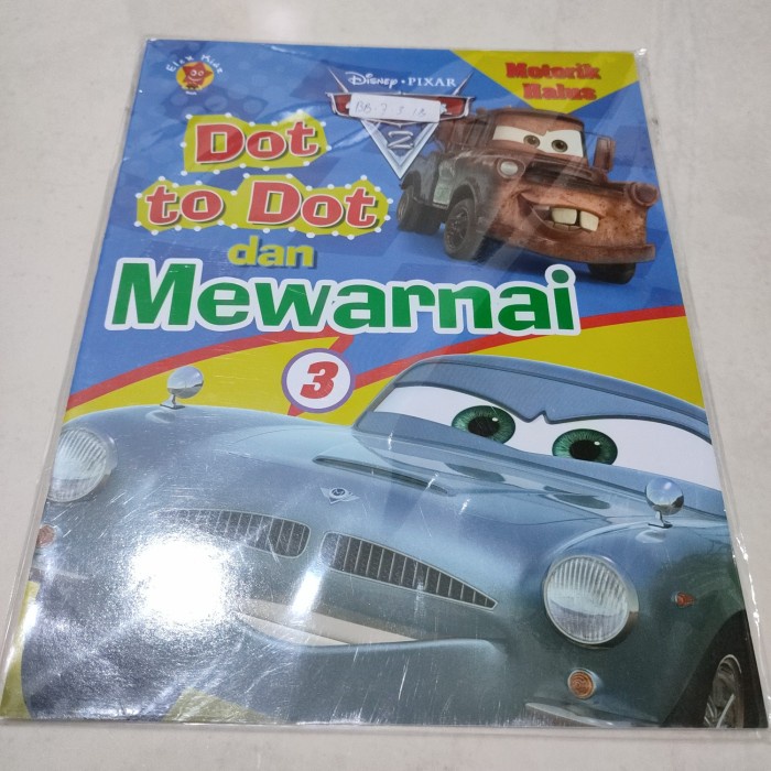 Jual buku aktivitas anak cars dot to dot dan mewarnai vol 3 | Shopee ...
