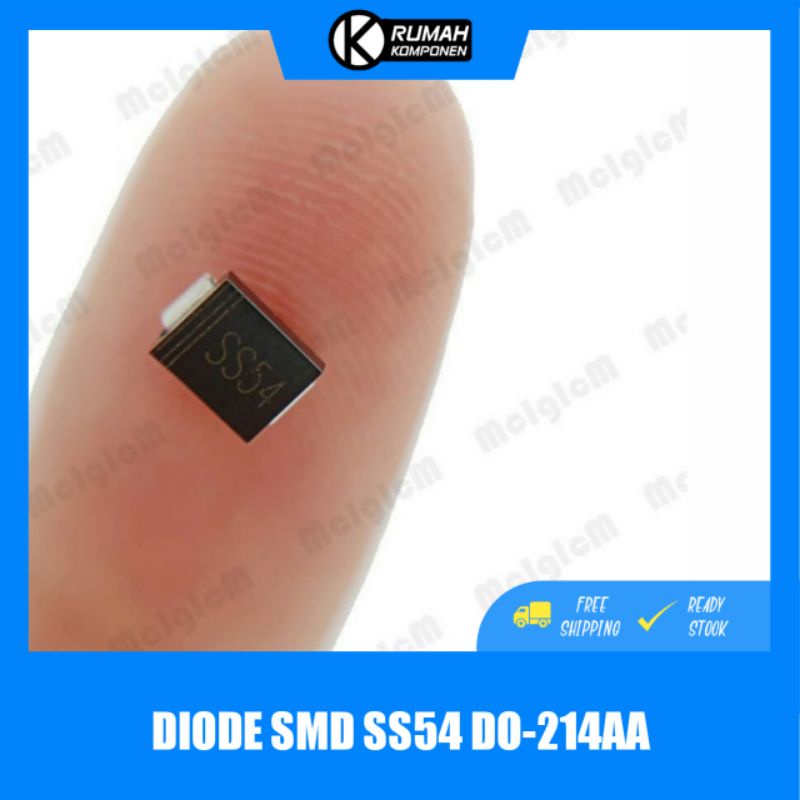 Jual SMD Dioda SS54 5A 40V Dioda Schottky Barrier 5 A 40 V DO-214AC SMA | Shopee Indonesia