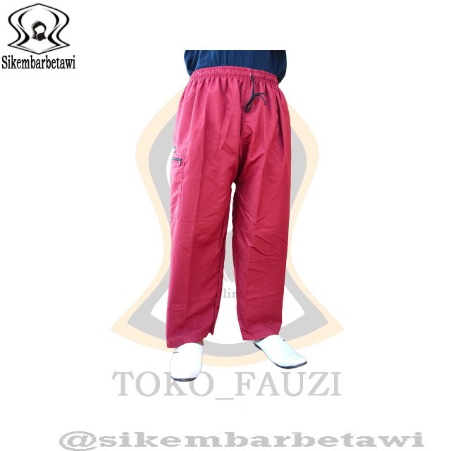 Jual Sirwal Celana Pangsi Laisbal Celana Betawi Celana Komprang Celana ...