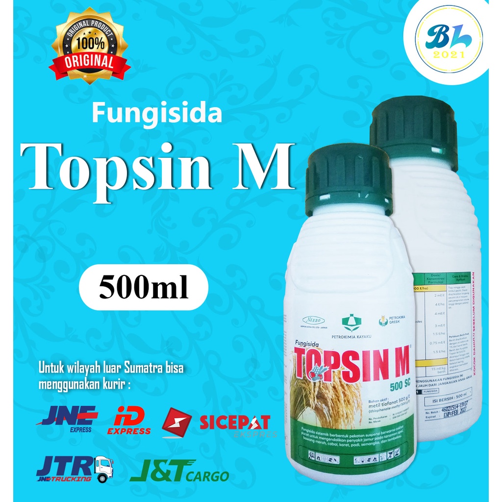 Jual Fungisida Topsin M 500SC 500ml untuk mengendalikan penyakit jamur ...
