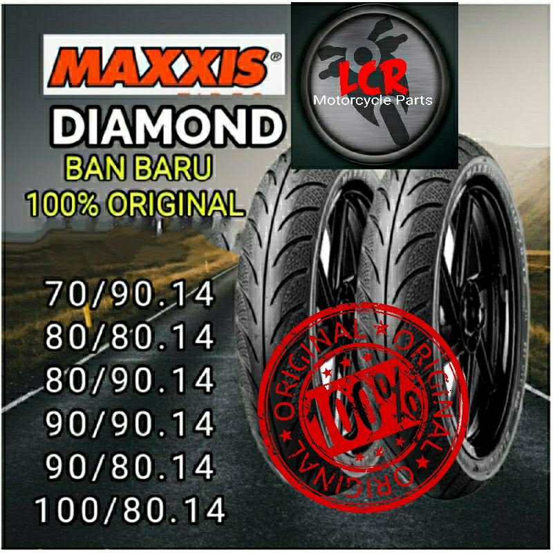 Jual [𝗔𝗦𝗟𝗜 𝟭𝟬𝟬% 𝟮𝟬𝟮𝟰] "READY STOCK" Promo Ban Maxxis Diamond Resmi Ring ...