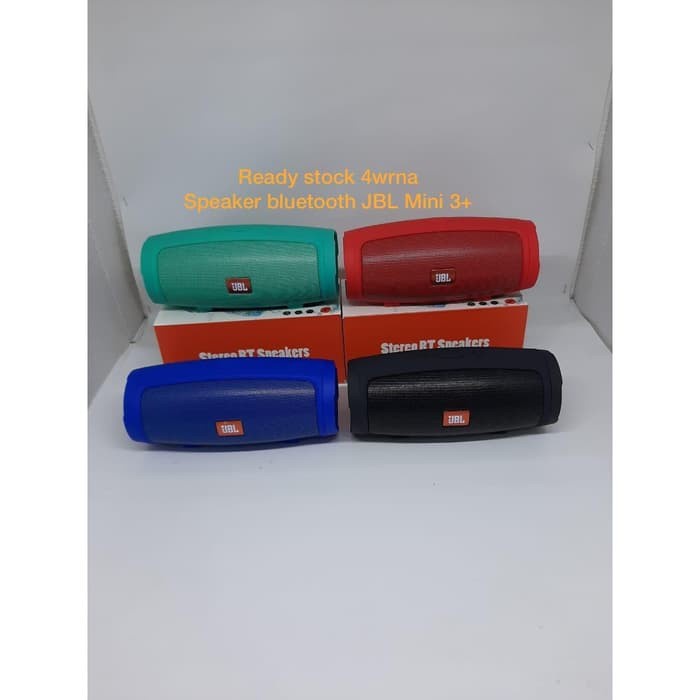 Jual Terpopuler Speaker Jbl Charge Mini 3 Plus Bluetooth Portable ...