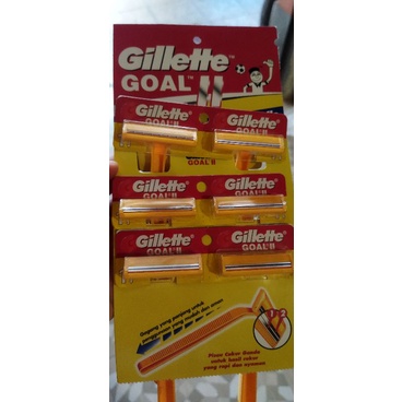 Jual GARUKAN JENGGOT GILLETTE GOAL II KUNING | Shopee Indonesia
