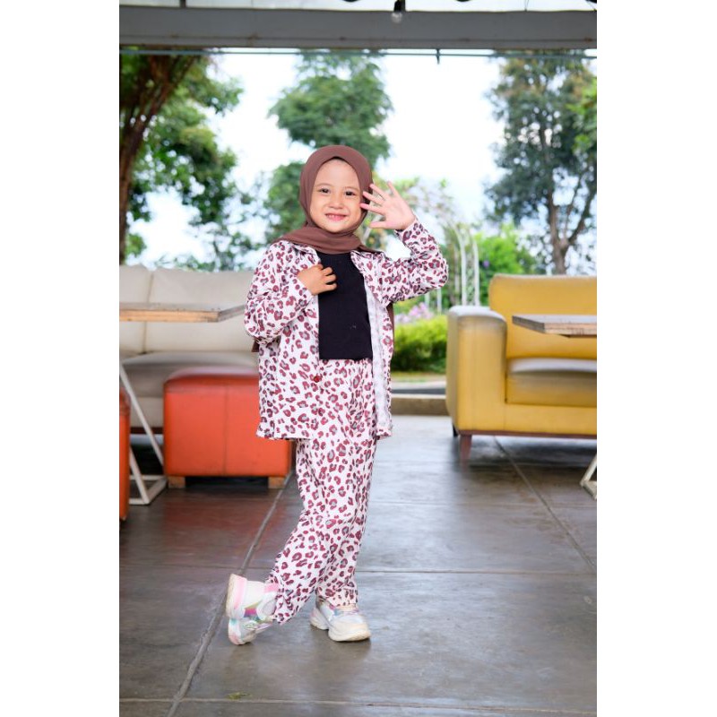 Jual SETCEL ANAK ( motif leopard) | Shopee Indonesia
