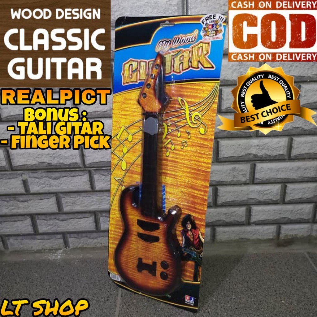 Jual PROMO IM8816W Mainan Anak Gitar Klasik My Wood Classic Guitar ...