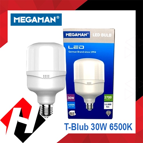 Jual MEGAMAN Lampu LED T-Blub 30Watt 6500K - Megamen LED / Bohlam ...
