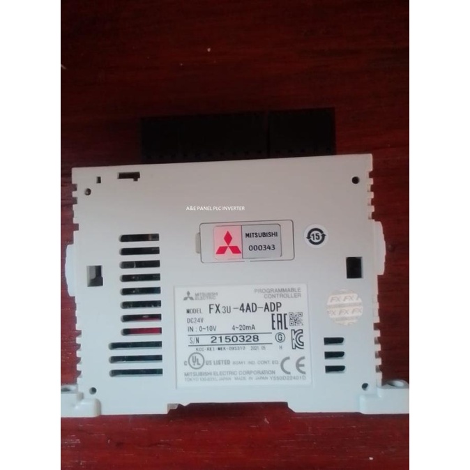 Jual PLC Mitsubishi FX3U-4AD-ADP FX3U 4AD ADP Analog Input Module | Shopee Indonesia