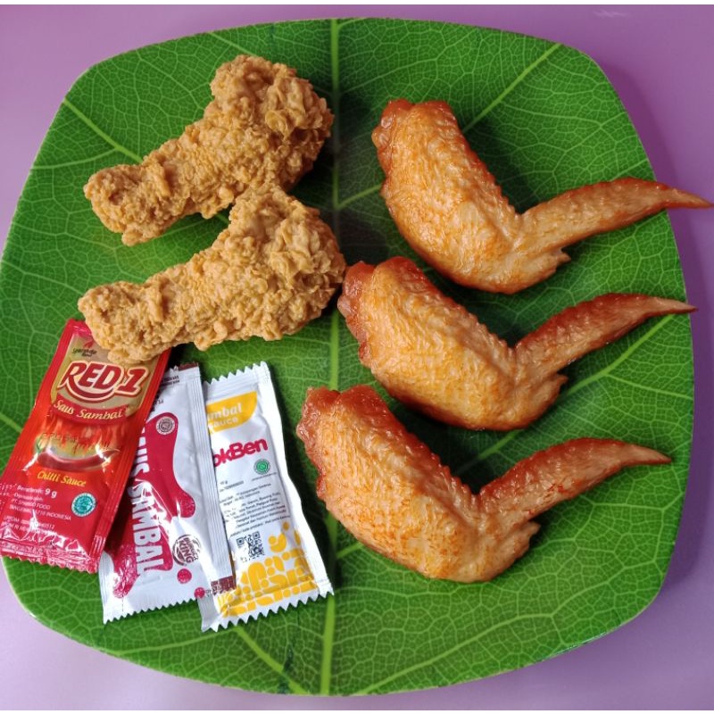 Jual JEPIT RAMBUT UNIK SPICY CHICKEN / CHICKEN WING IMPORT - LADYSHOES_COLLECTIONS | Shopee ...