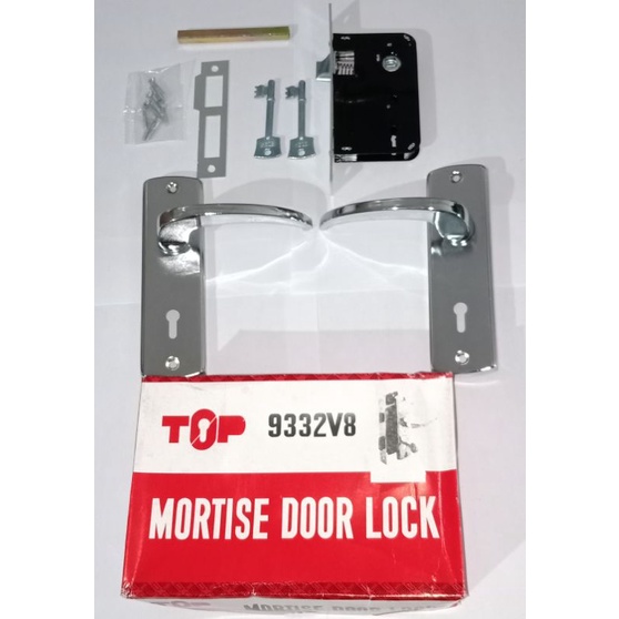 Jual Selot Pintu Merk TOP Mortise Door Lock type 9332V8 | Shopee Indonesia