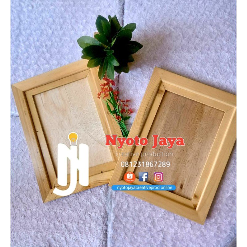 Jual Frame / Pigura Kayu Jati | Shopee Indonesia