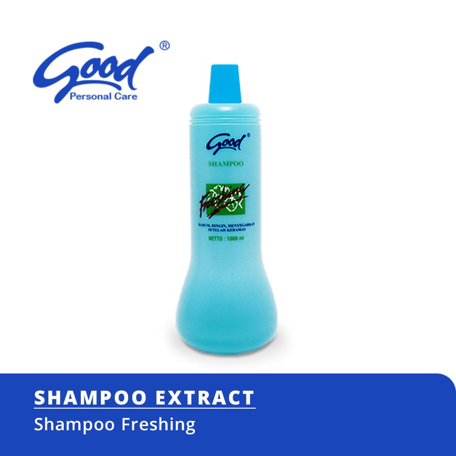 Jual Good Shampoo Extract Freshing 1 Liter | Shopee Indonesia