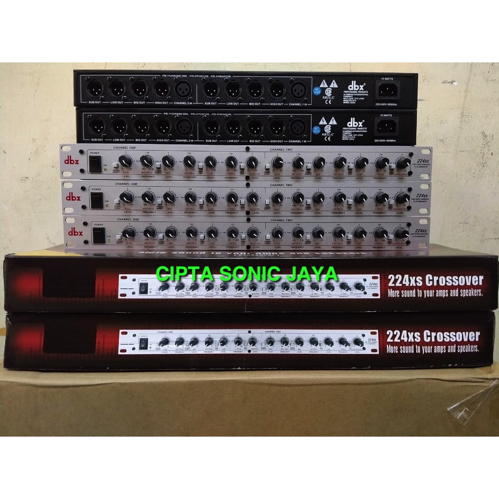 Jual CROSSOVER DBX 224 XS 4 WAY STEREO OUTPUT SUB GRADE SUPER. Warna putih | Shopee Indonesia