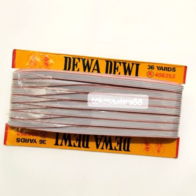 Jual KARET ELASTIK DEWA-DEWI/ METER | Shopee Indonesia