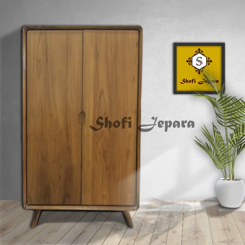 Jual lemari retro rak standar lemari kayu jati | Shopee Indonesia