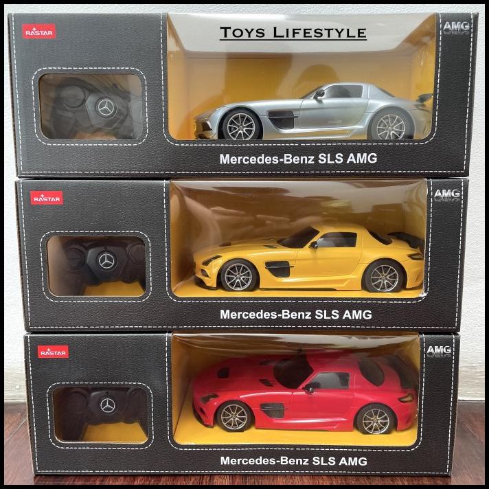 Jual Mobil Rc Remote Control Mercedes Benz Sls Amg 1:18 (Licensed ...