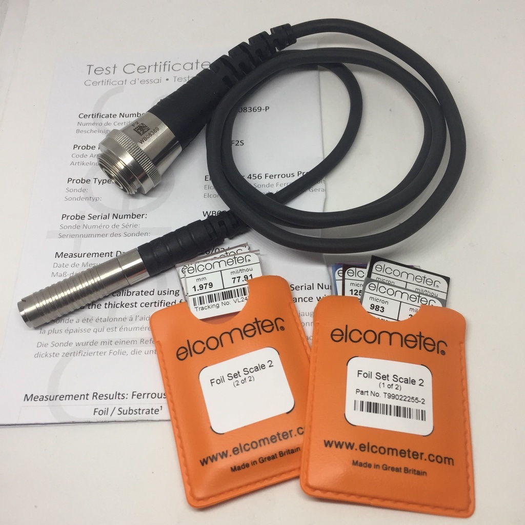 Jual Elcometer 456 probe ferrous coating thickness alat ukur ketebalan ...