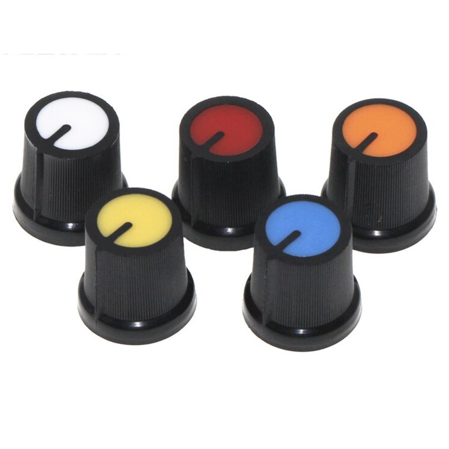 Jual AG3 Knob Potensio Meter Handle Kenob Potensiometer WH148 Knop Tutup | Shopee Indonesia