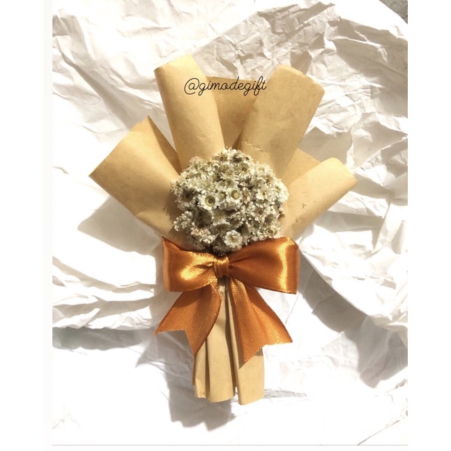 Jual Bucket bunga kering mini/ bouqet flowers/ buket bunga | Shopee ...
