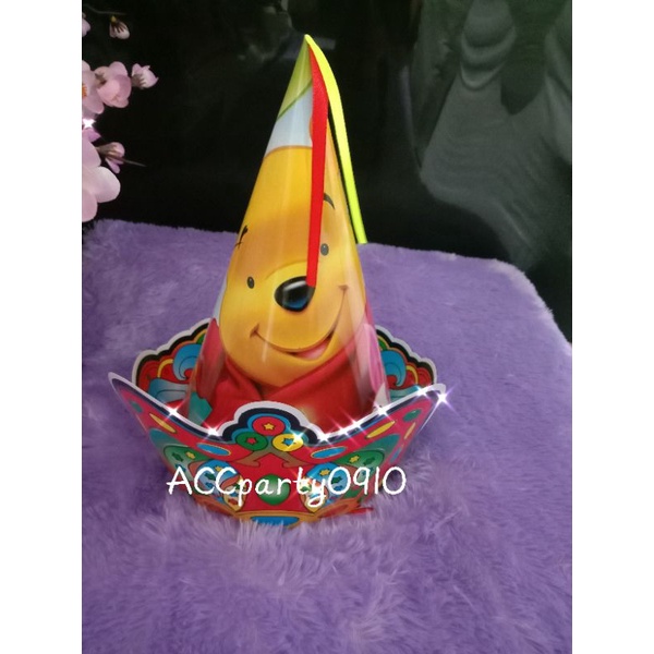 Jual Topi Kerucut Raja Ratu / Topi Kerucut Karakter / Topi Koboy Raja ...