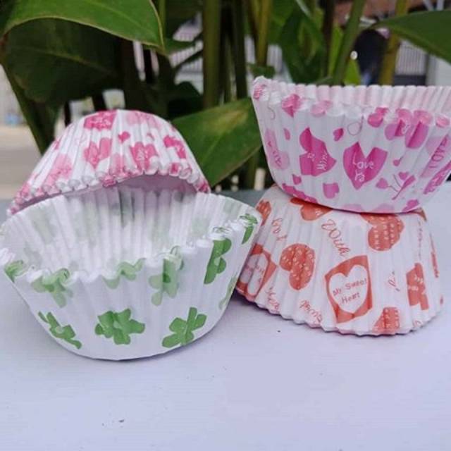 Jual 100pcs Cup Kertas Roti Kukus Cup Onde Onde | Shopee Indonesia