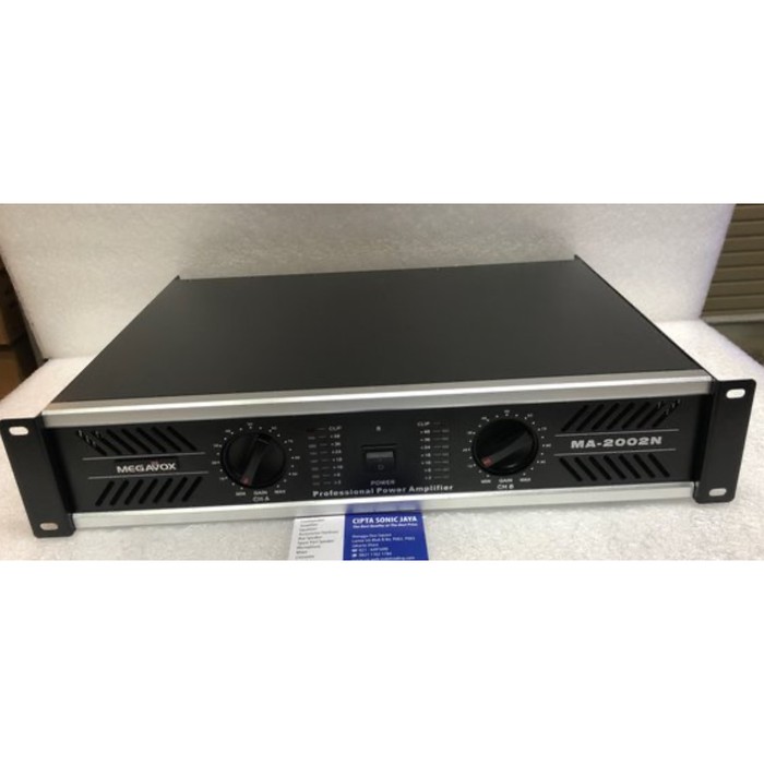 Jual (PETI KAYU) Power Amplifier Megavox Ma2002 N . MA 2002 N | Shopee ...