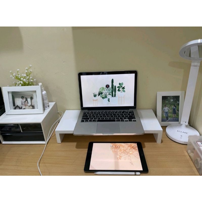 Jual Stand Monitor/Meja Monitor/Dudukan Moniror Kayu Jati Belanda/Stand ...