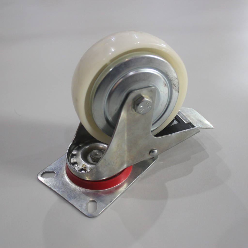 Jual Roda Troli Rak Hidup Rem 4 inch / Roda Etalase / Roda Gerobak Lori ...