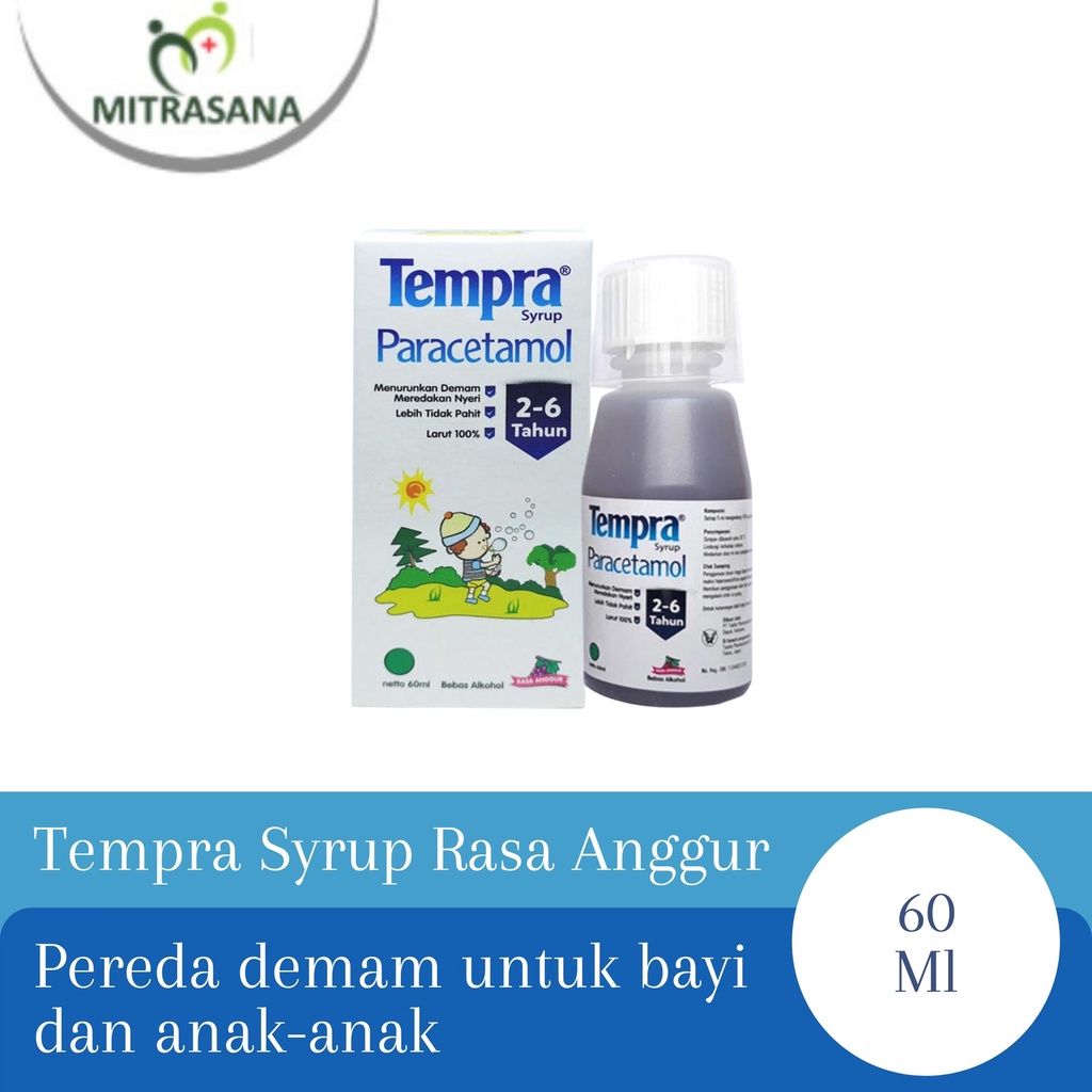 Jual Tempra Syrup Anggur 60 ML | Shopee Indonesia