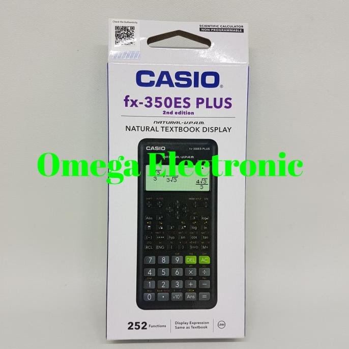 Jual Casio FX-350ES PLUS Scientific Calculator Kalkulator Sekolah ...