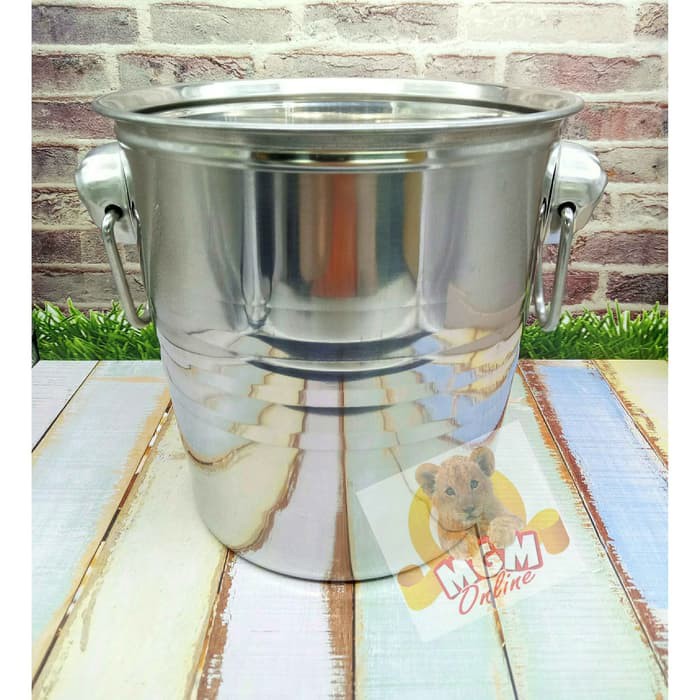 Jual 5.0L Tempat es batu ember Stainless - Ice bucket stainless lebar ...