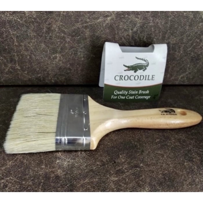 Jual Kuas cat buaya 4”inci asli Kuas buaya 4inci Paint brush crocodile ...