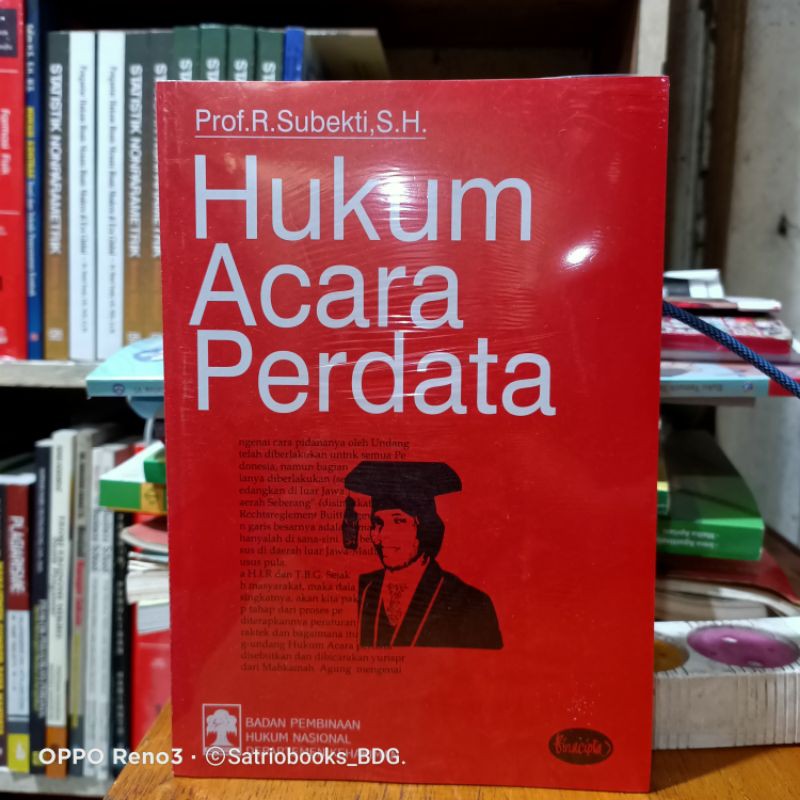 Jual HUKUM ACARA PERDATA. Prof.R.Subekti,S.H. BARU. | Shopee Indonesia