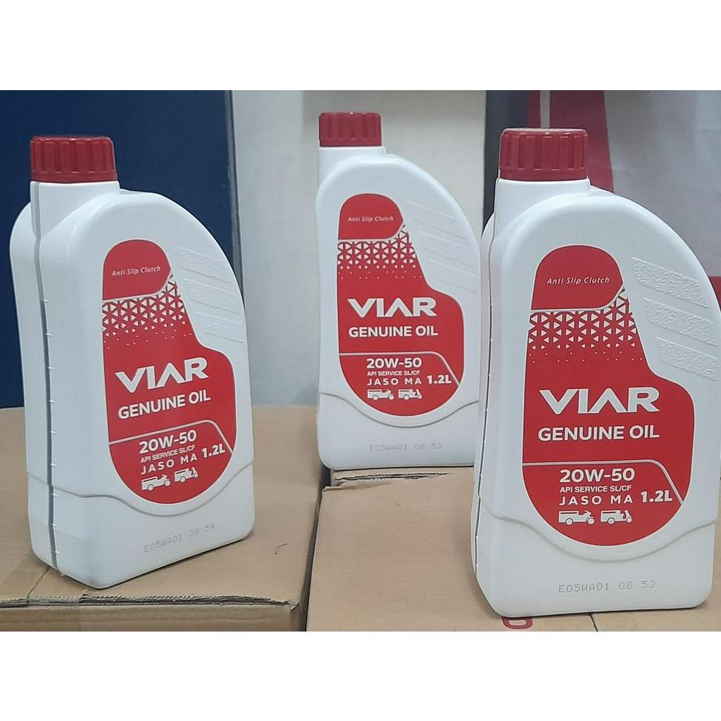 Jual Viar Genuine Oil, Oli Mesin Viar 1,2 LT, New karya 150,200,300 ...