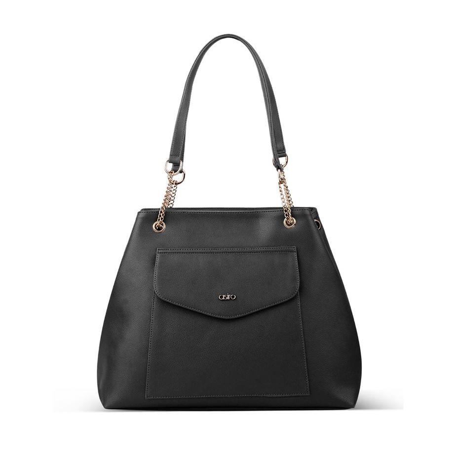Jual Asiro Naima Shoulder Bag Black Tas Bahu Wanita | Shopee Indonesia