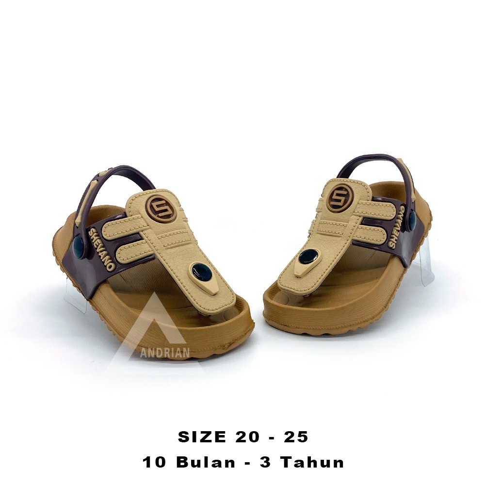 Jual Shevano Sandal Jepit Anak Laki-laki Tali Belakang Terbaru 1 - 4 ...