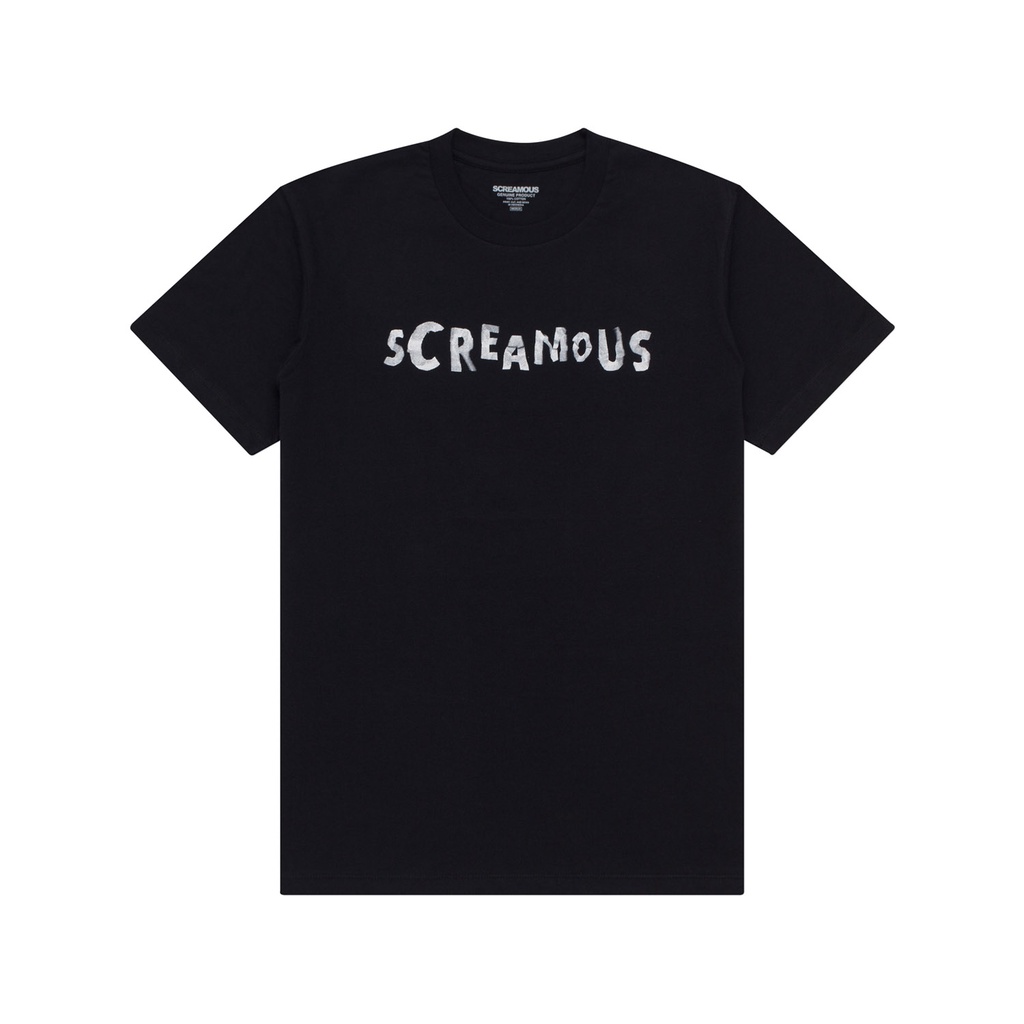 Jual Screamous T-Shirt SCRAPS BLACK | Shopee Indonesia
