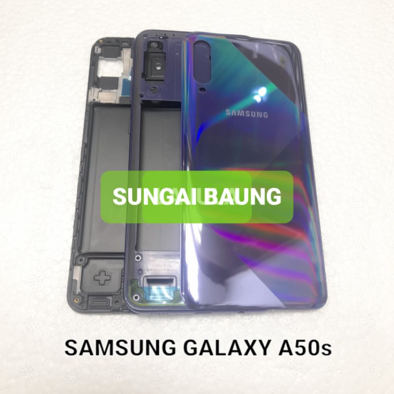 Jual KESING HOUSING CASING FULL SET SAMSUNG GALAXY A50s FRAME + BEZEL ...