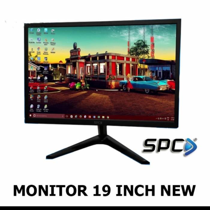 Jual LED Monitor SPC 19 INCH | Shopee Indonesia